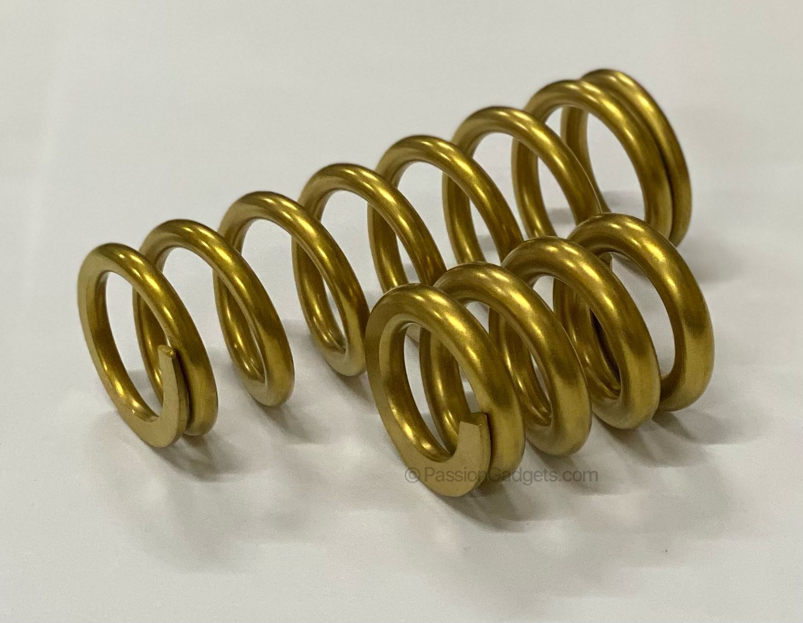 Birdy Titanium Spring Suspension Shock TC4 Front & Rear Ti Coil Shox ...