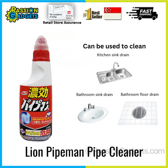Lion Pipeman's Advanced Pipe Cleaning Arsenal: Unblock Drains with ...